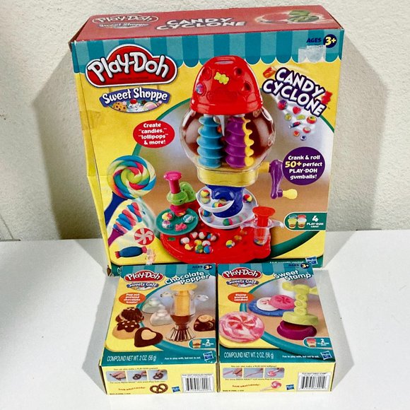 Hasbro | Toys | New Lot Play Doh Candy Cyclone Chocolate Popper | Poshmark